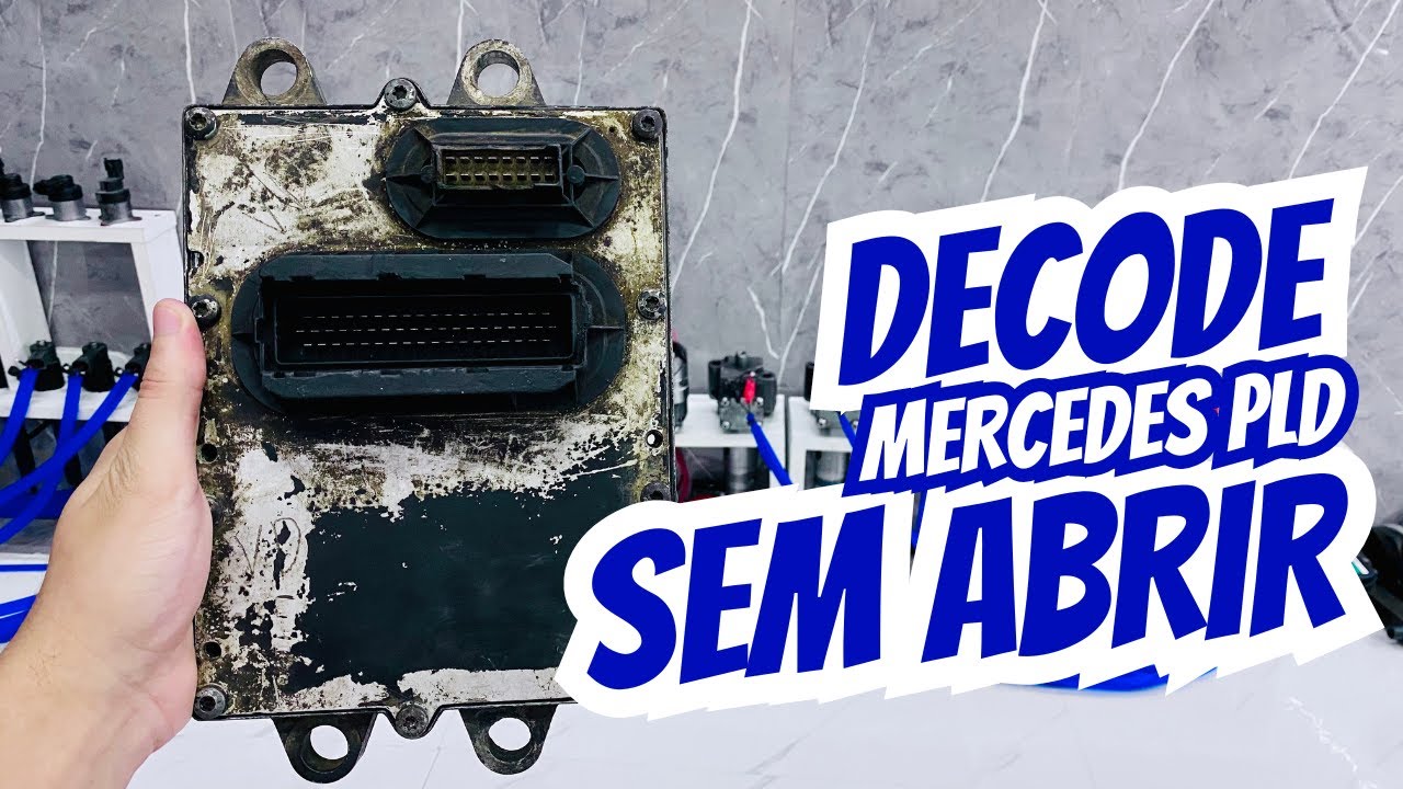 DECODE MERCEDES PLD SEM ABRIR! - YouTube