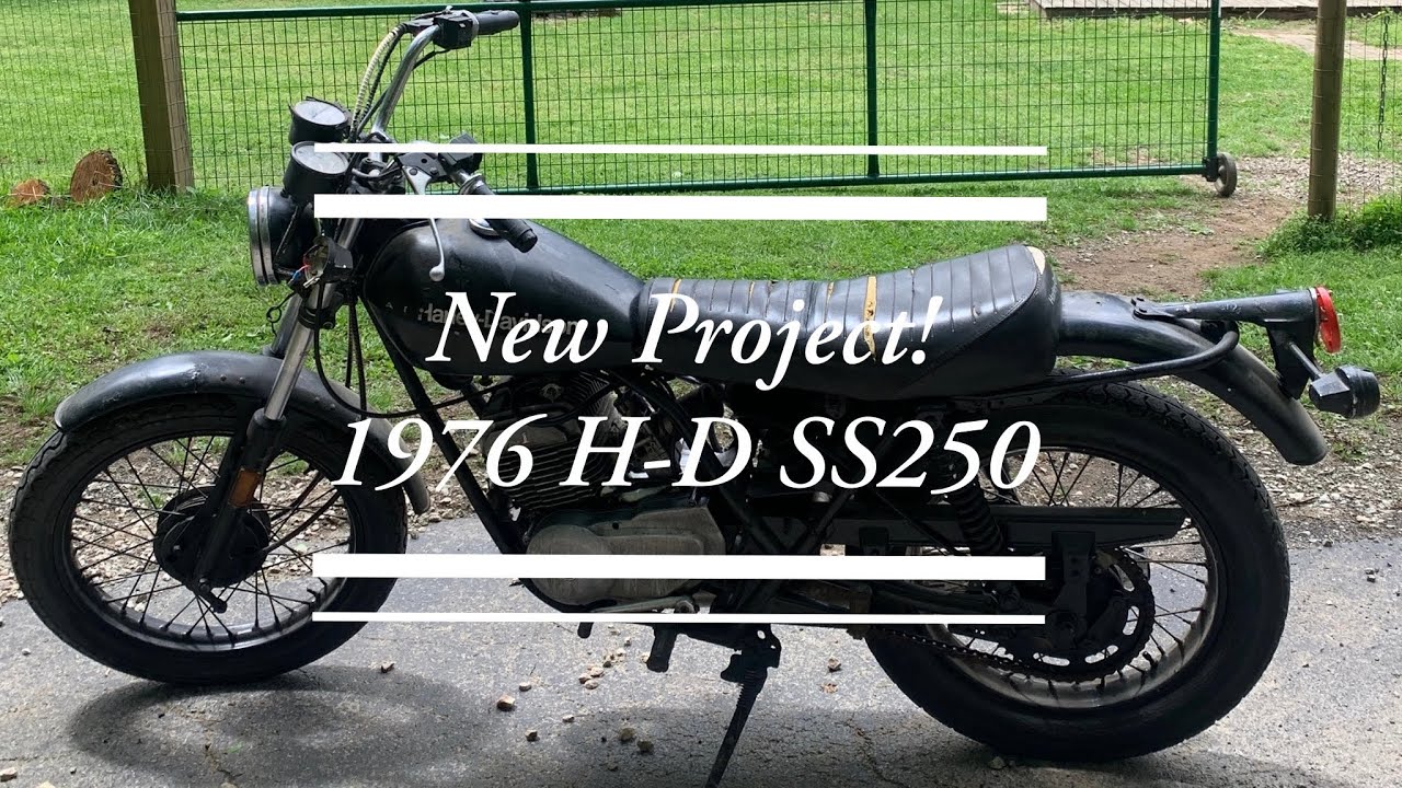 New Project! Harley Davidson SS250 - YouTube