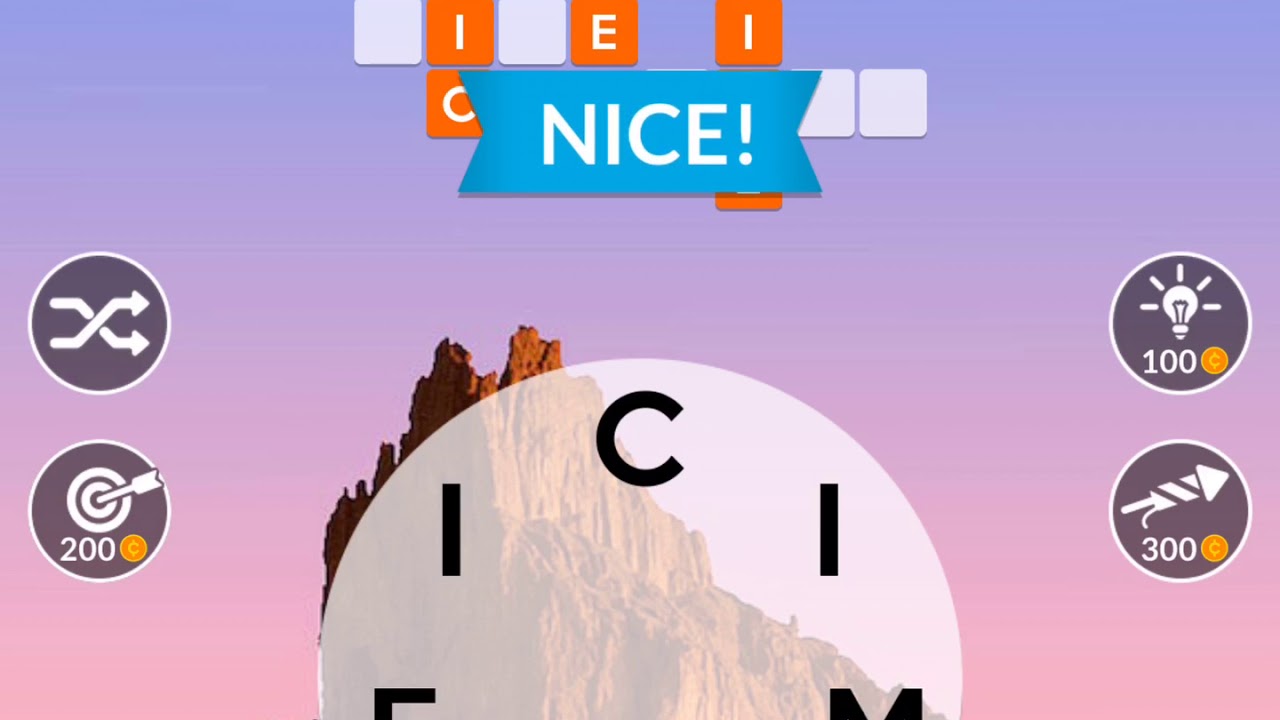 Wordscapes Level 728 Answers - YouTube