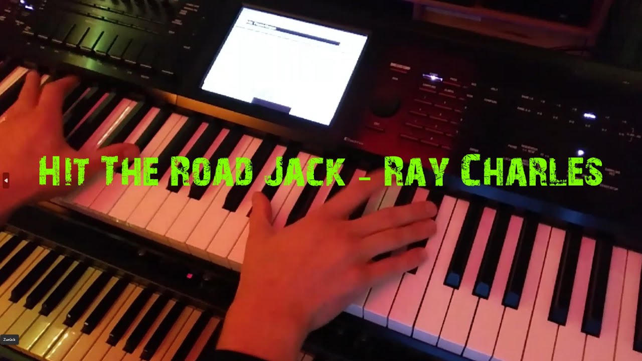 Hit The Road Jack - Ray Charles - Keyboard Cover | Piano Tutorial ...