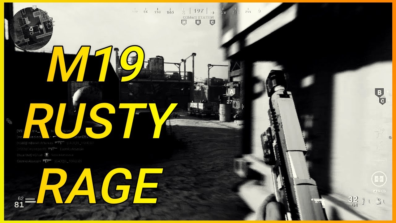 Rusty Rage!!! M19 Pistols Only Modern Warfare Game-Play - YouTube