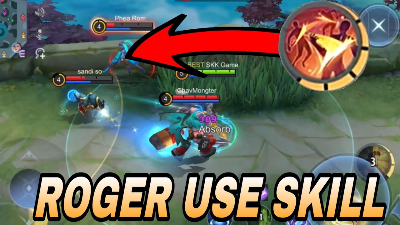ROGER NICE SKILL ONE SKILL ONE KILL!ALL PLAYER ROGER YOU MUST TRY IT ...