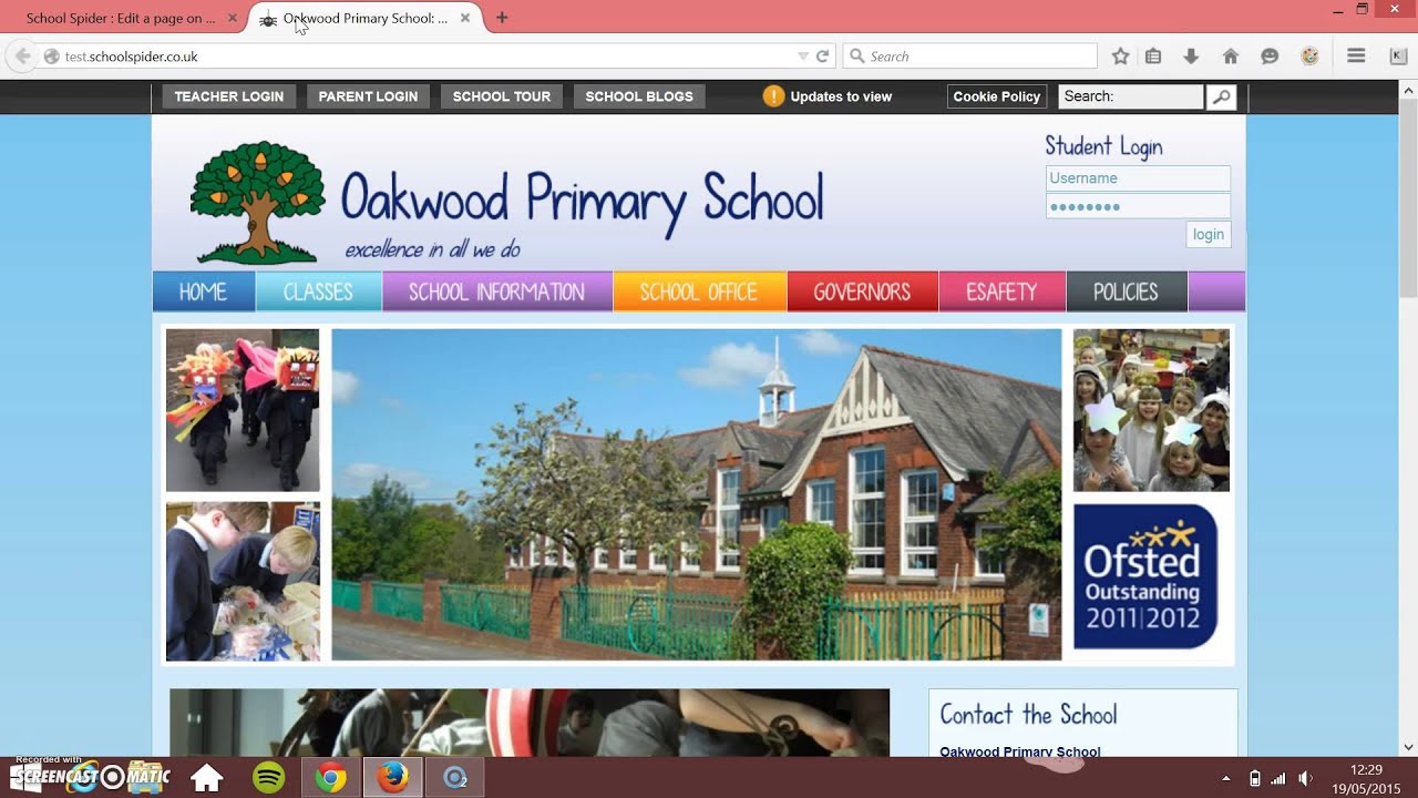 School Spider - How to use file manager - YouTube