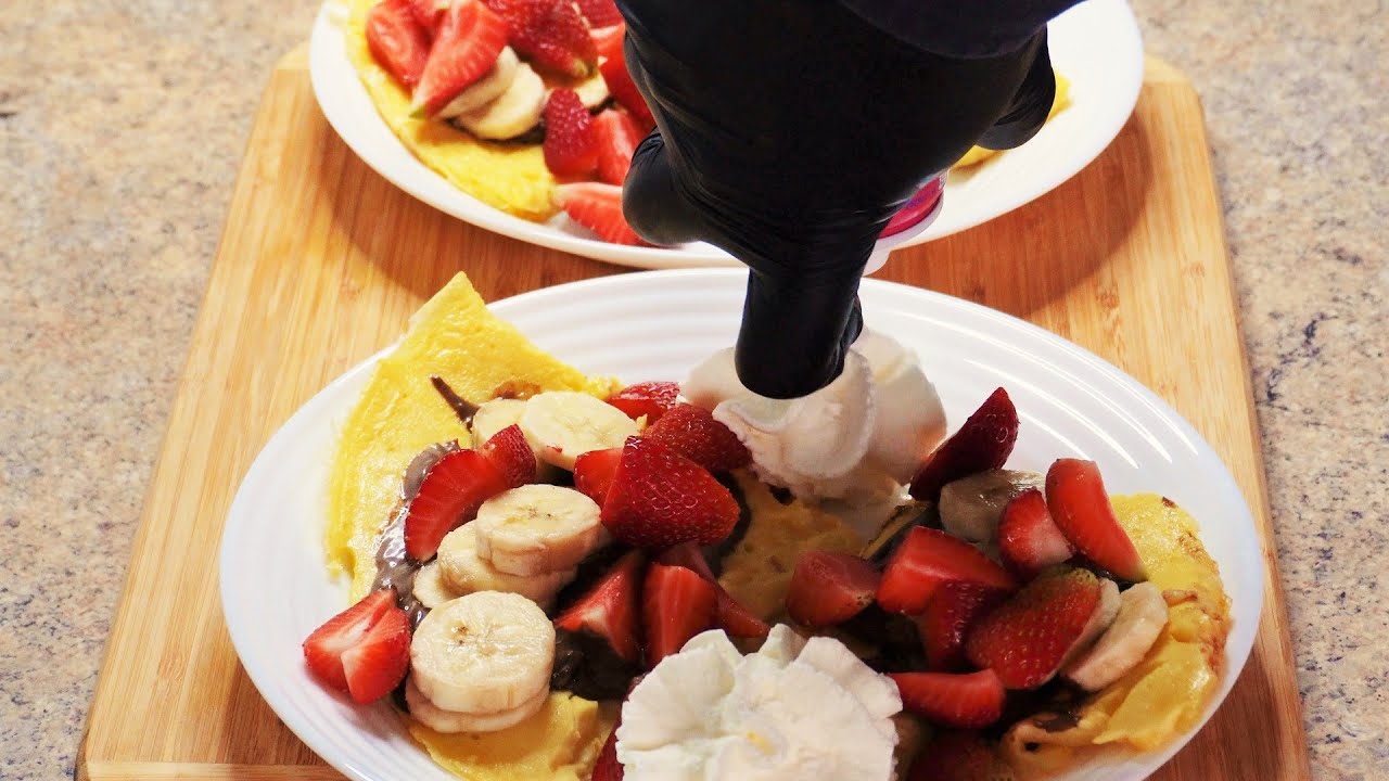 Sinfully Delicious Nutella Sweet Omelette Recipe - YouTube