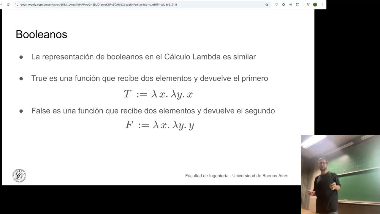 Teórica 08/04. Calculo Lambda II - Encoding de Church - YouTube