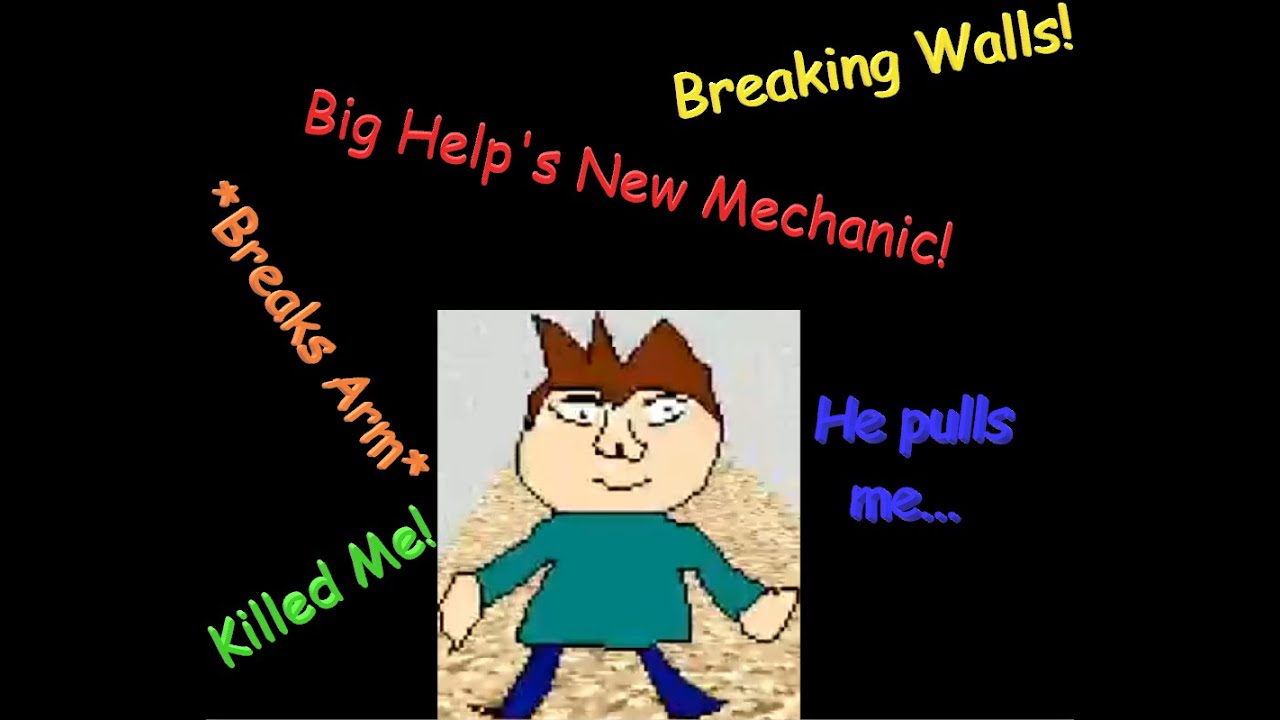 Big Help's New Mechanic! | Baldi's Basics Map Pack First Floor Demo ...