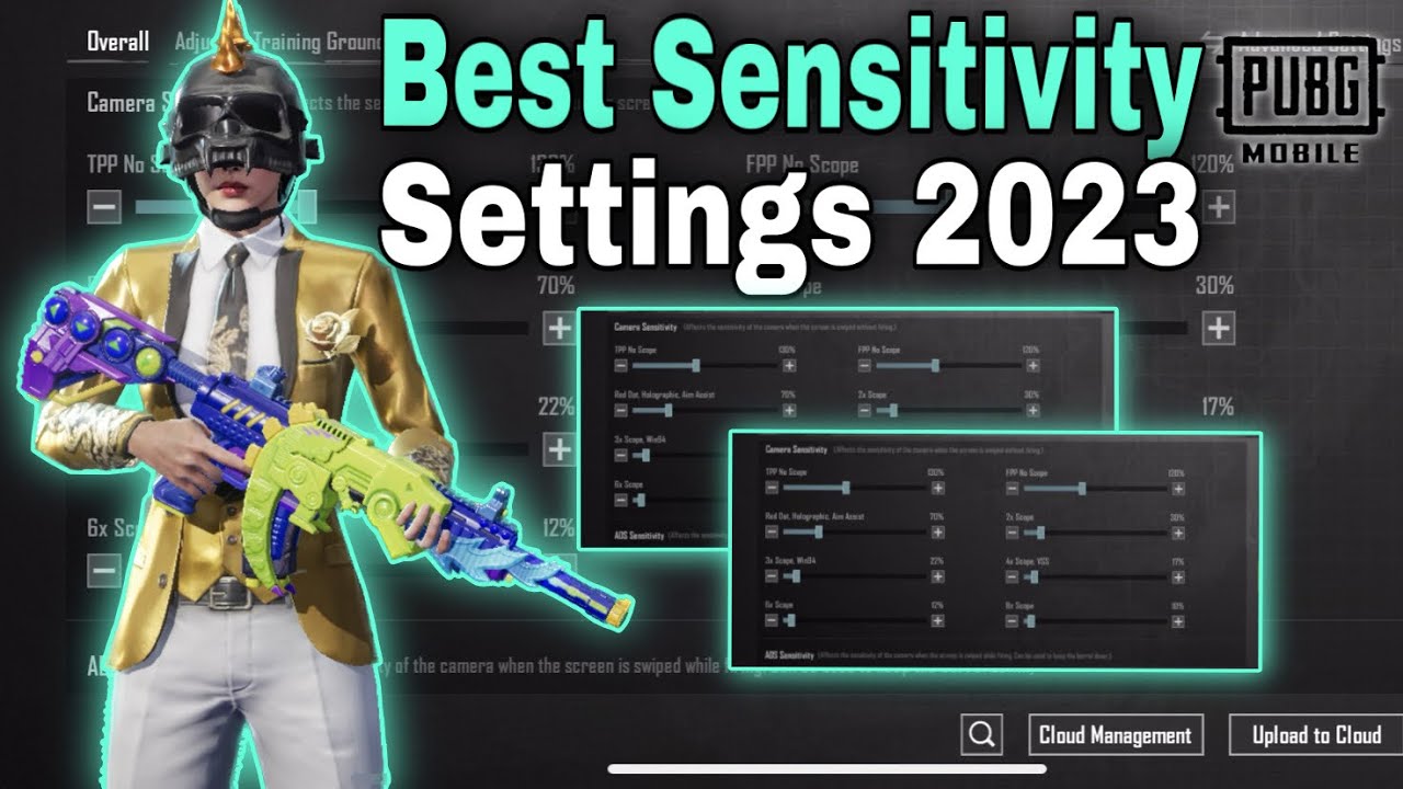 New Best Sensitivity settings for Pubg Mobile in 2023 | sensitivity and ...