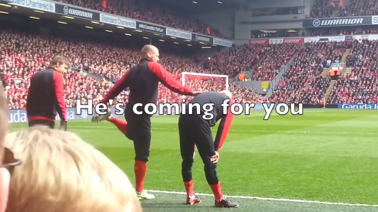 Top 10 Funny football chants - YouTube