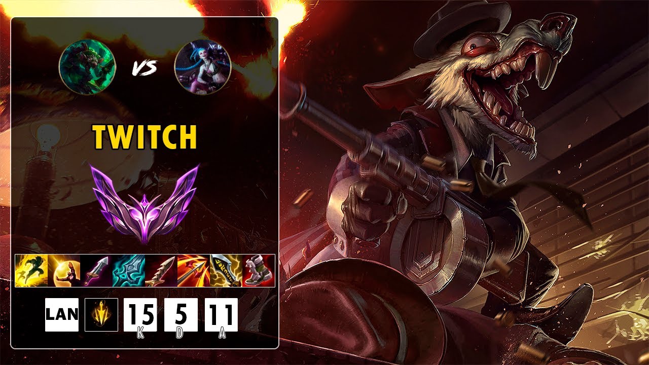 Twitch vs Jinx: Cómo Jugar de Forma Agresiva y Ganar | Parche 14.24 ...