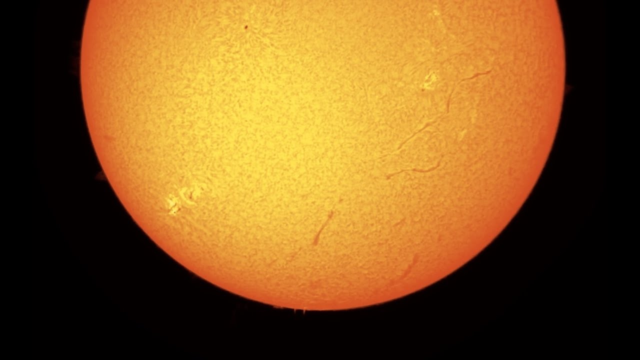 Live On The Sun! Full disc imaging - 13th November 2022 - YouTube