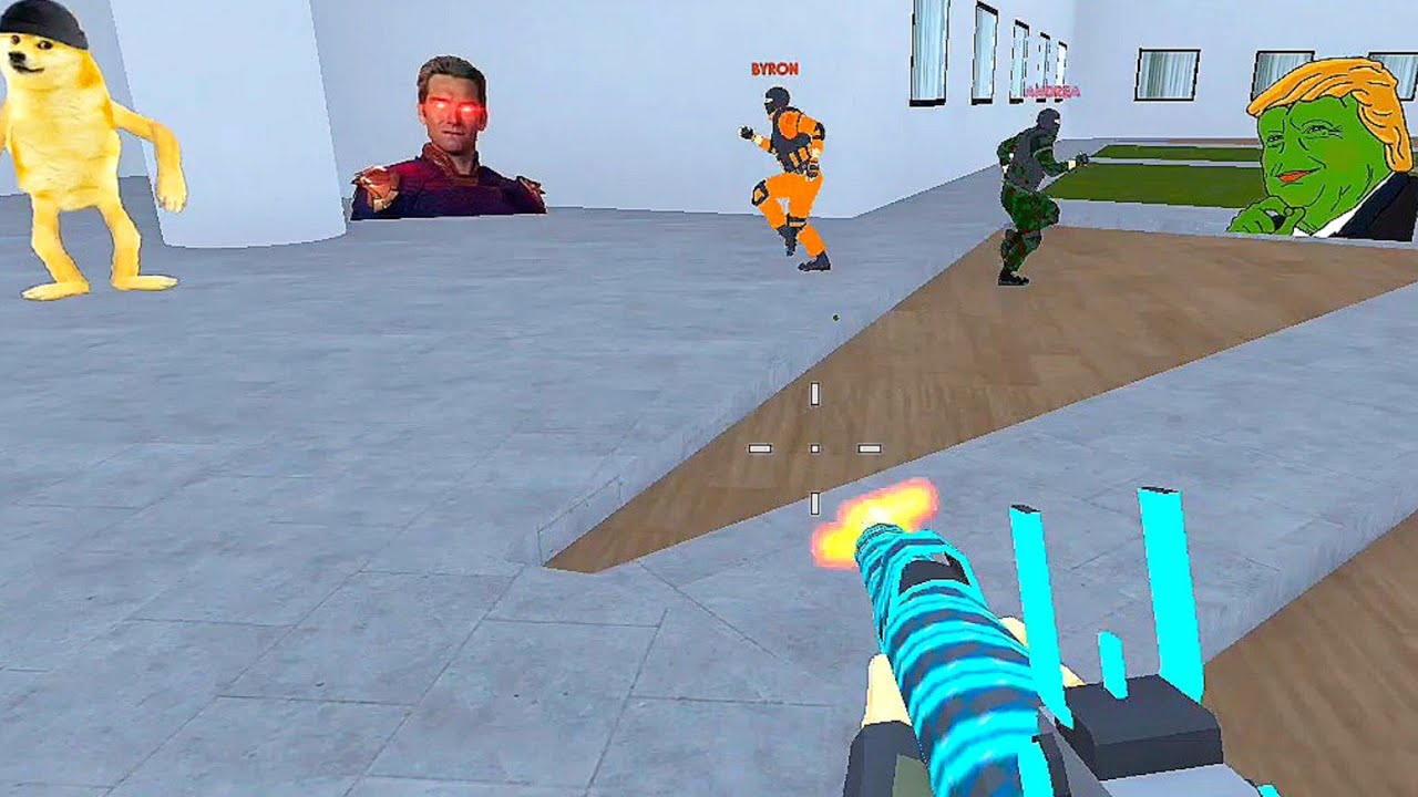 Nextbots Sandbox in Backrooms Shooter Gameplay 126, Sandbox Android ...
