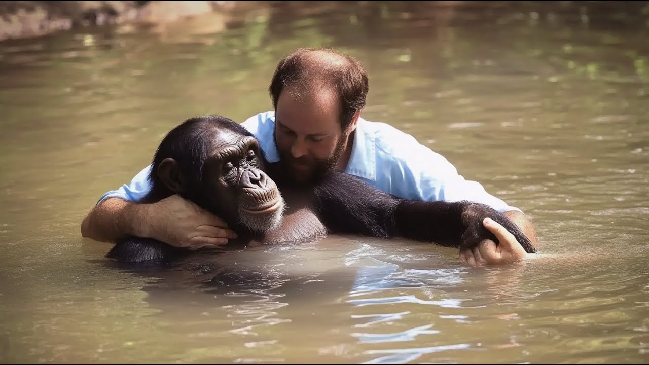 Zoo Staff Refused to Help a Drowning Chimp, But One Brave Visitor ...