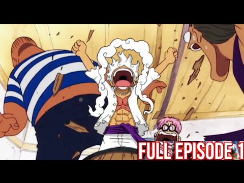 "One Piece’s Episode 1 (Crazy Start)Luffy vs Alvida🔥| Reaction ...