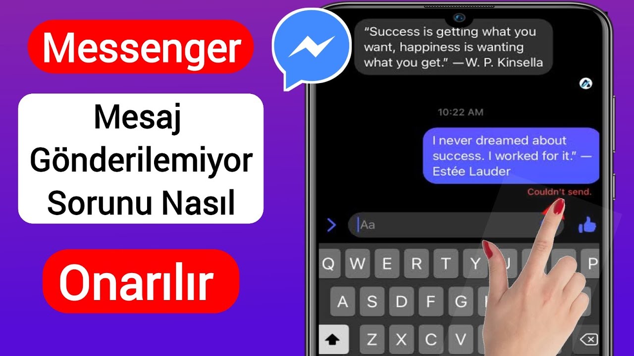 Messenger Mesaj Gönderilemiyor Sorununu Düzeltin (2023) | haberci mesaj ...