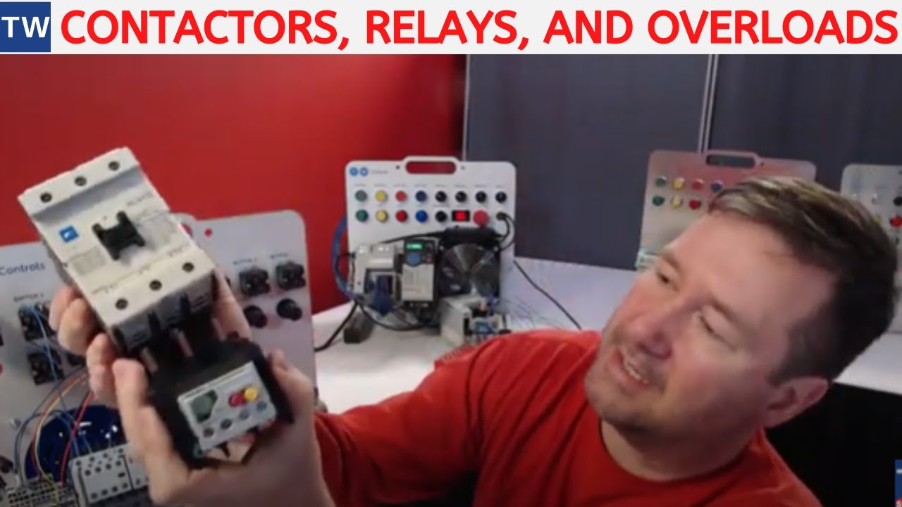 Contactors, Relays and Overloads. Don't BURN your motor up! - YouTube
