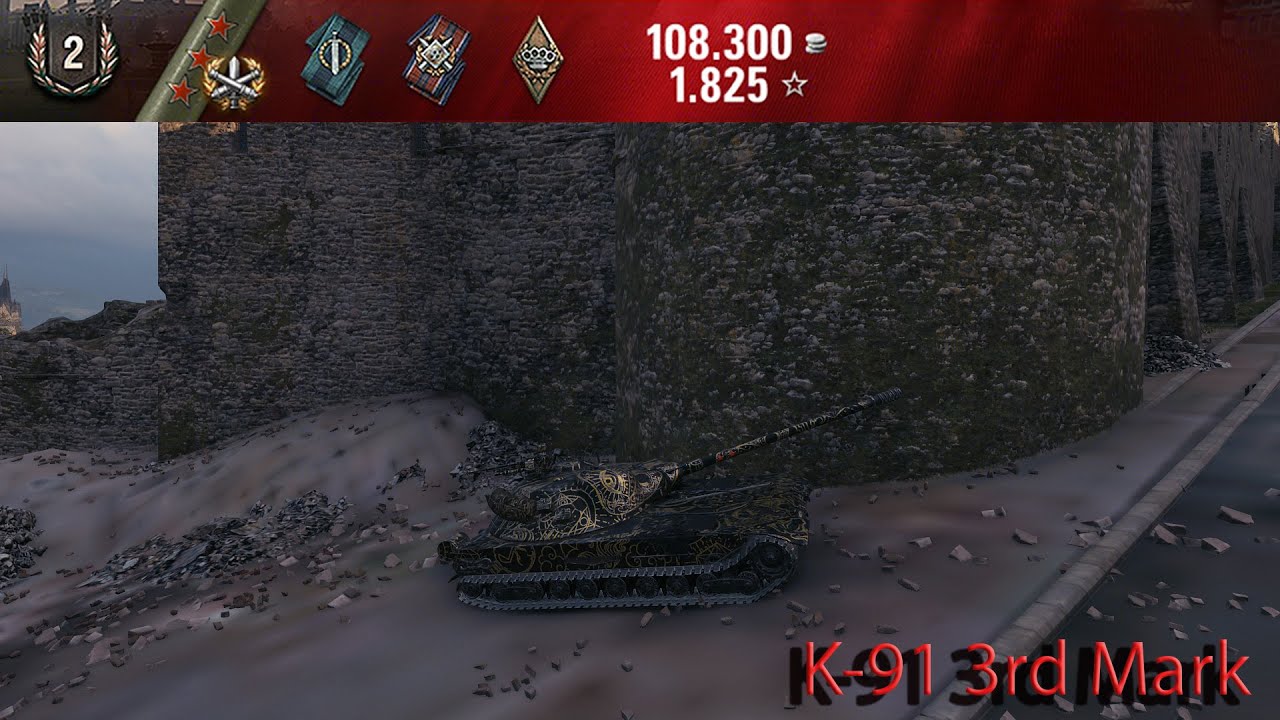 World of tanks K91 3 mark of excelence - YouTube