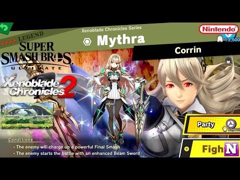 Super Smash Bros. Ultimate - Xenoblade Chronicles 2 - Mythra Spirit ...