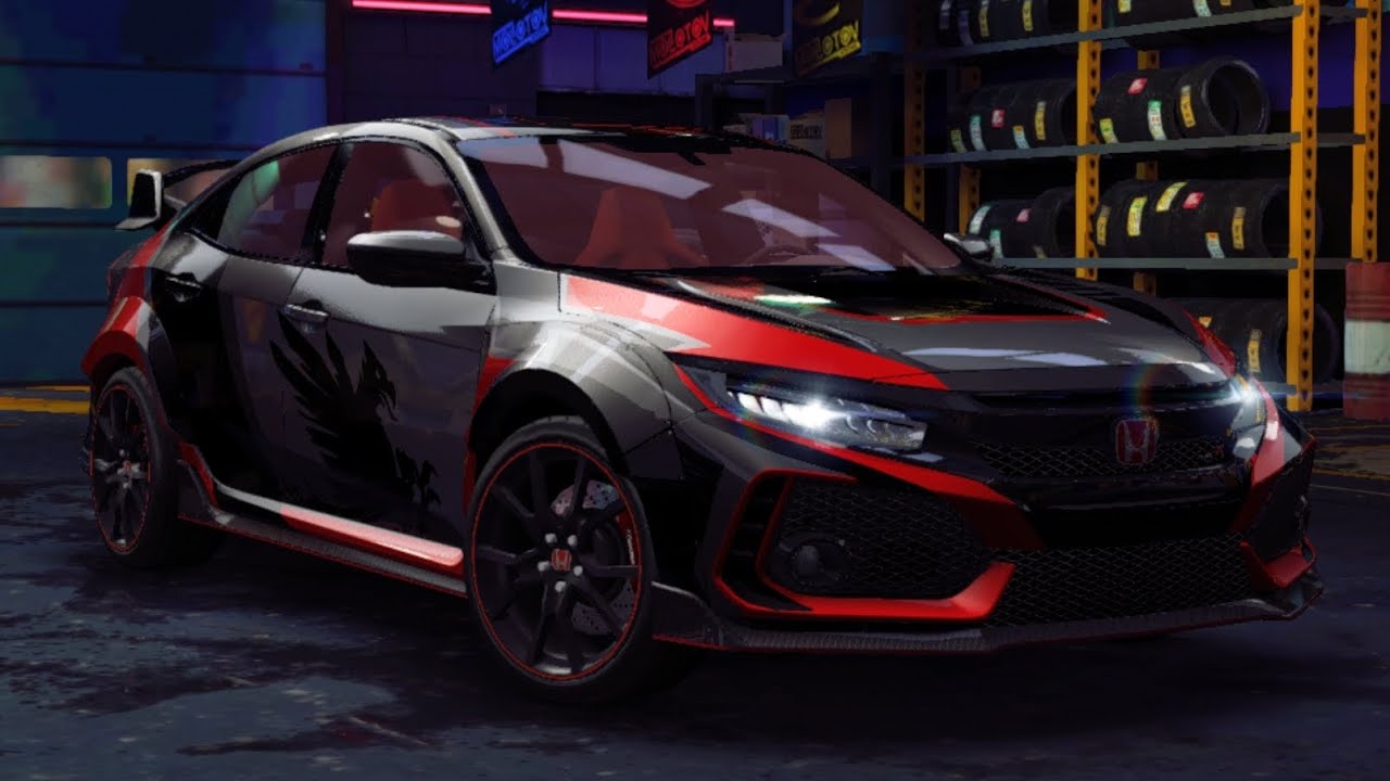 Maxed out Honda Civic Type R NFS No Limits #64 - YouTube