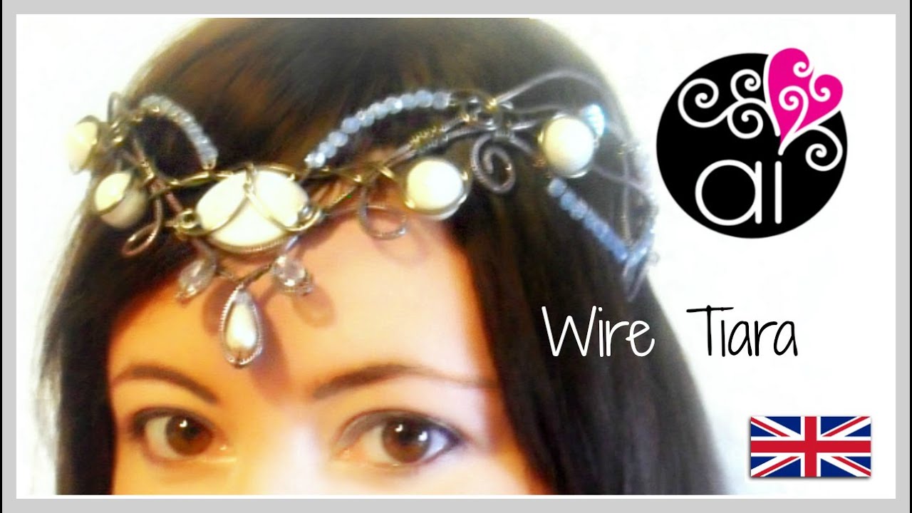 Wire Tiara DIY | Wire Wrapping Tutorial | Wedding & Ceremony ENG - YouTube