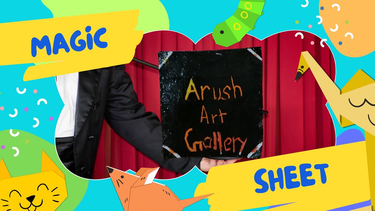 How to make Magic Sheet using simple materials | Craft | Aarush Art ...