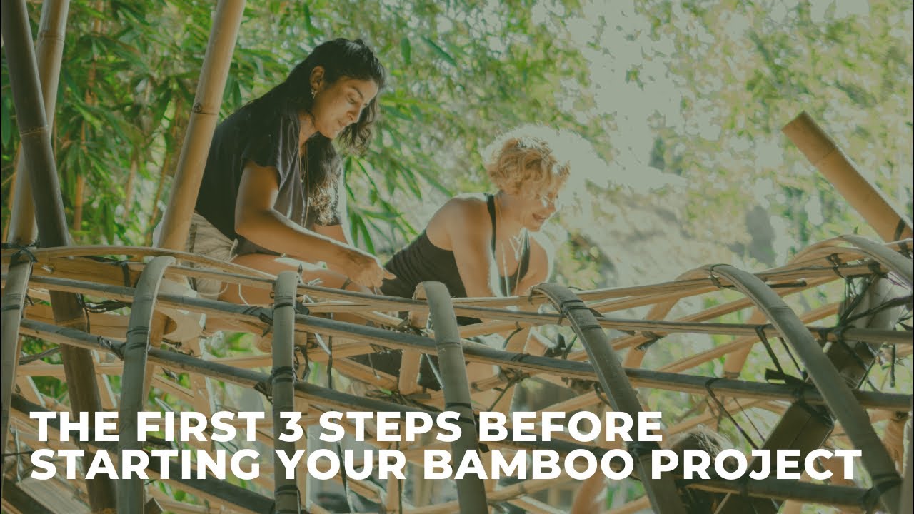The First 3 Steps Before Starting Your Bamboo Project - YouTube
