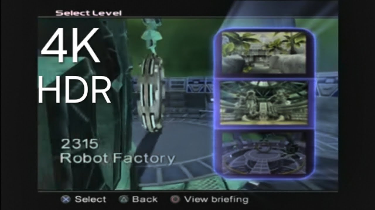 TimeSplitters 2 | 2315 Robot Factory | Normal | 4K HDR | PS5 - YouTube