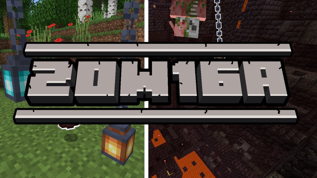 [SNAPSHOT] 20w16a ! Bastiony ! - MINECRAFT - YouTube