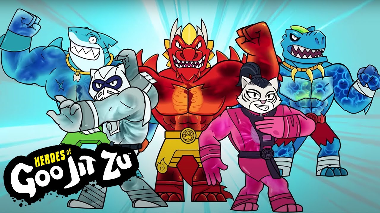 A NEW TEAM! | HEROES OF GOO JIT ZU | cartoon for kids | GOO JIT ZU TOYS ...