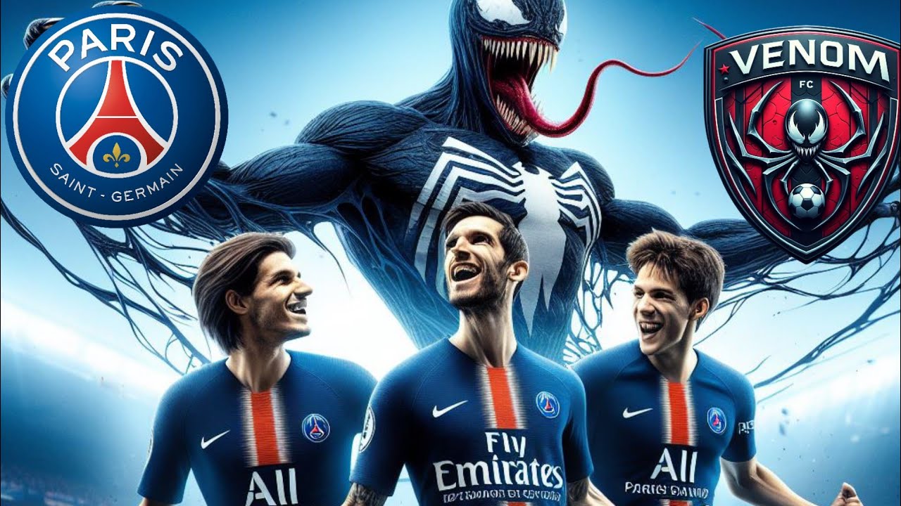 VENOM FC VS PARIS SAINT-GERMAIN (PSG) || Full Match || Kick Off #dls24 ...