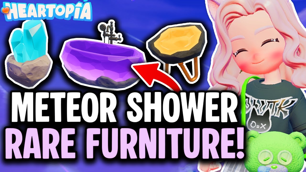 METEOR SHOWER in Heartopia! 💫 Full Event Guide & Locations! - YouTube