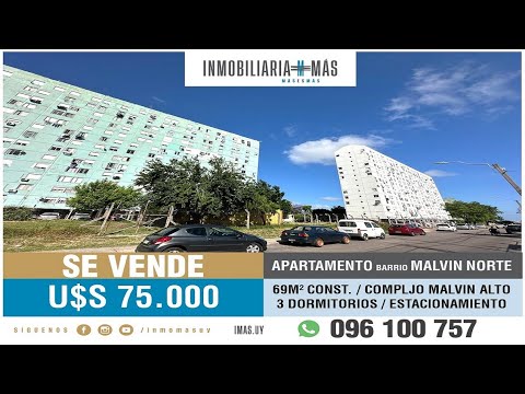 En Venta: Apartamento 3 Dormitorio l Malvin Alto - YouTube