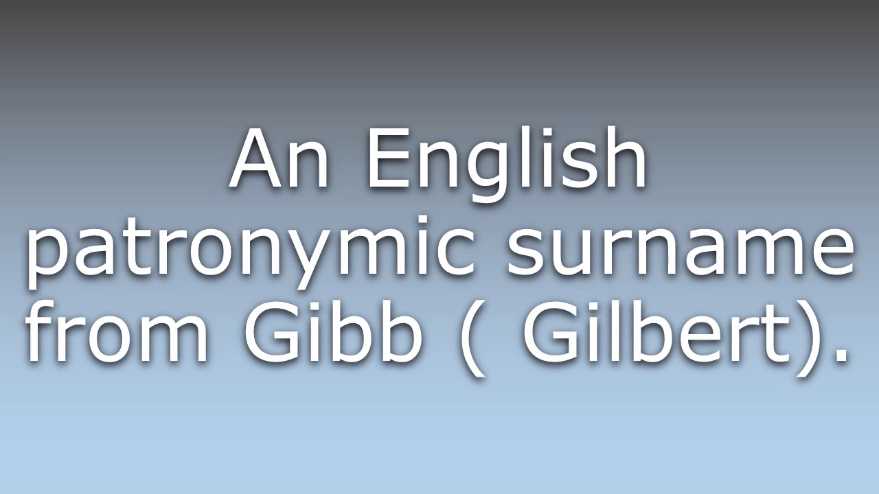 What does Gibbs mean? - YouTube