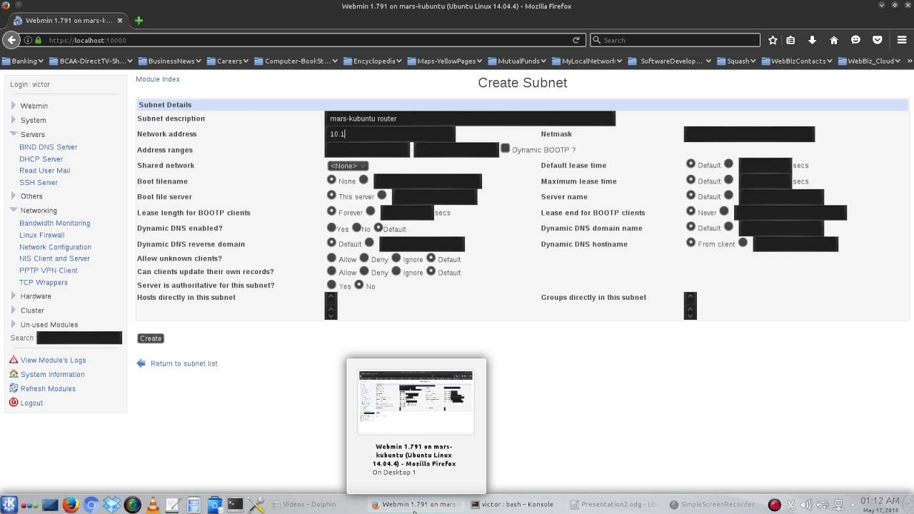 UBUNTU AS ROUTER WITH WEBMIN + MONITOR WIRELESS TRAFFIC WITH WIRESHARK ...
