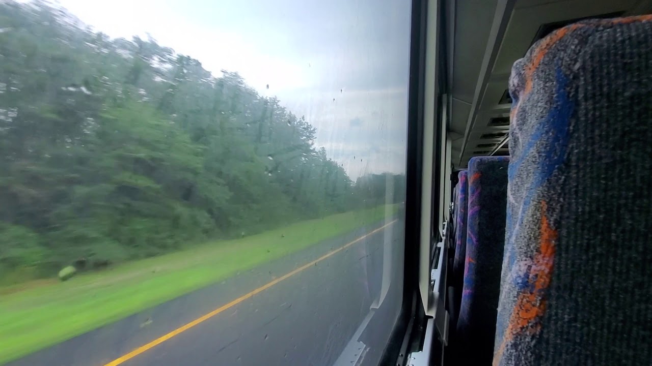 New Jersey Transit: On board 2001 MCI D4000 7801 On route 319 to Cape ...