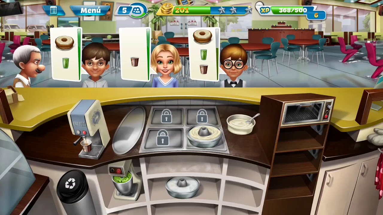 Cooking Fever | Pastelería - YouTube