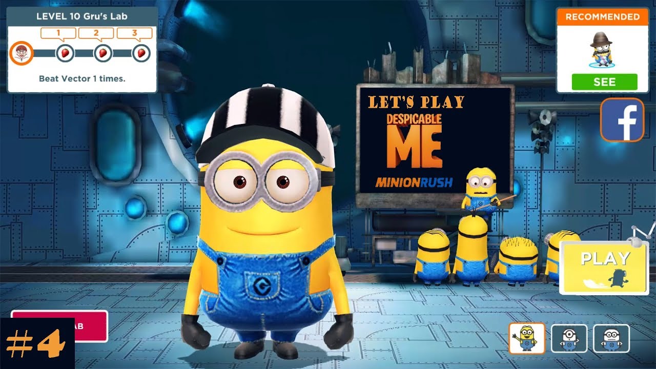 Let's Play Despicable Me: Minnion Rush #4: A Revisiting Run! - YouTube