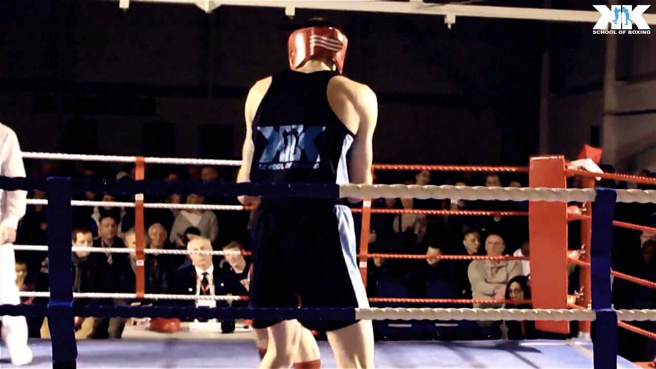 Gabriel Cooke vs Lucas Polcepko - KK's Second Amateur Boxing Show - YouTube