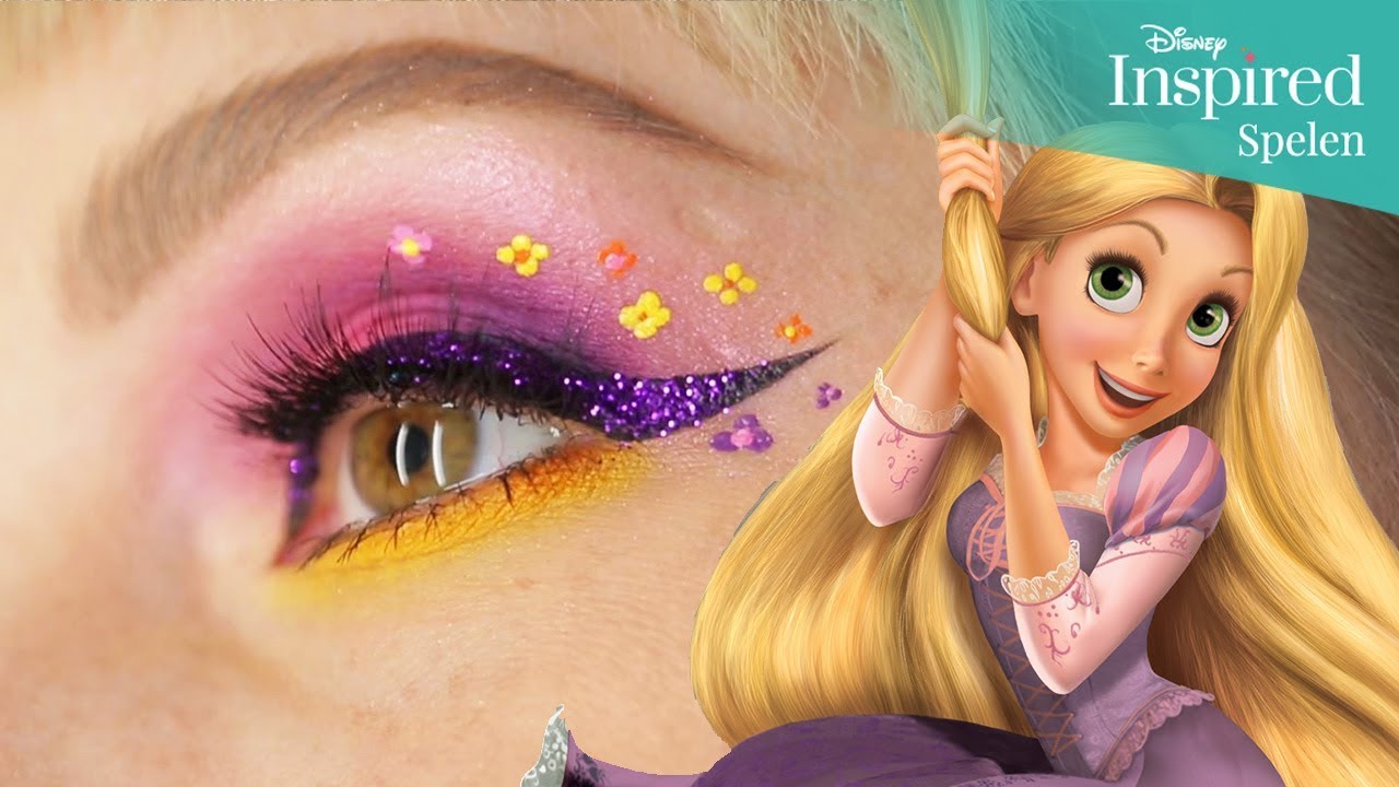 Disney Inspired | Spelen: Rapunzel Eyeliner Art | Disney NL - YouTube