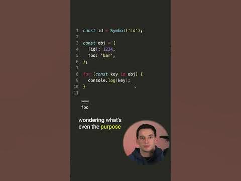 What Is The JavaScript Symbol Primitive Type? - YouTube