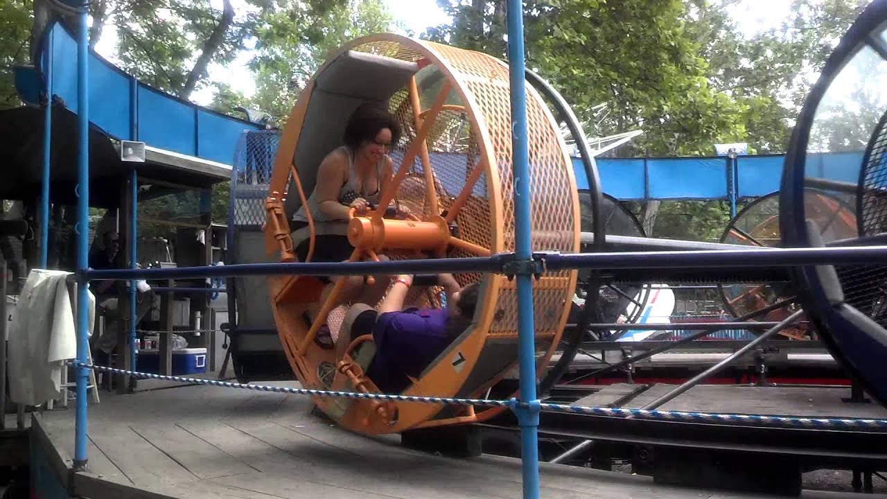 Knoebels Hamster Wheel - YouTube