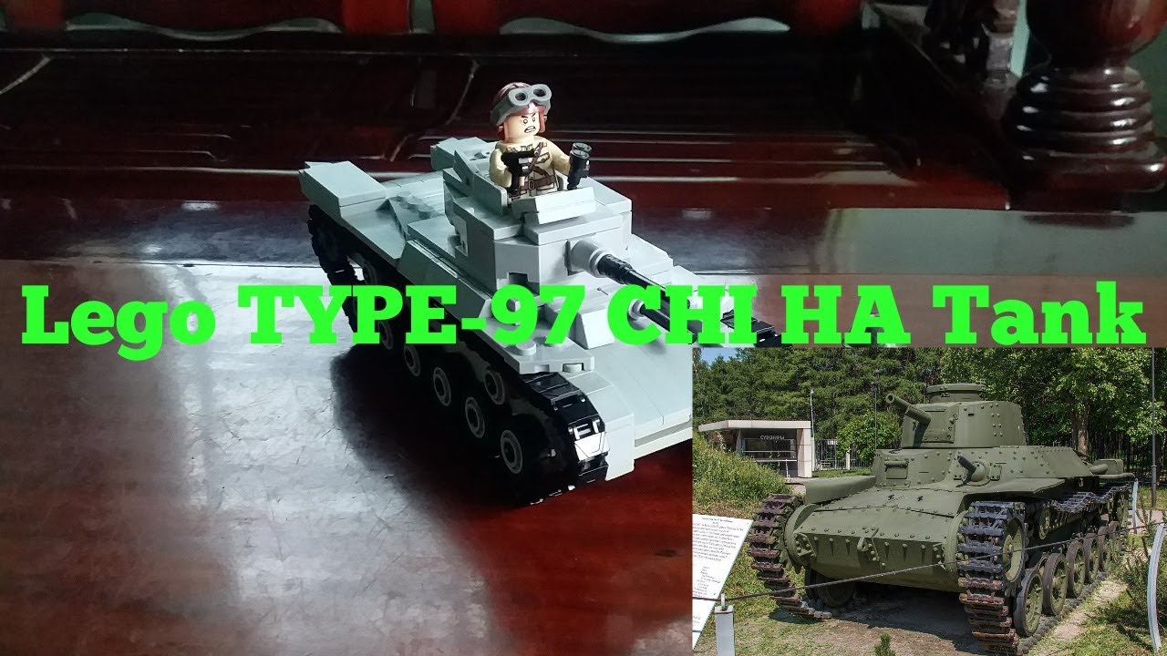 Lego TYPE-97 CHI HA Tank | Sáng Chế Lego - YouTube