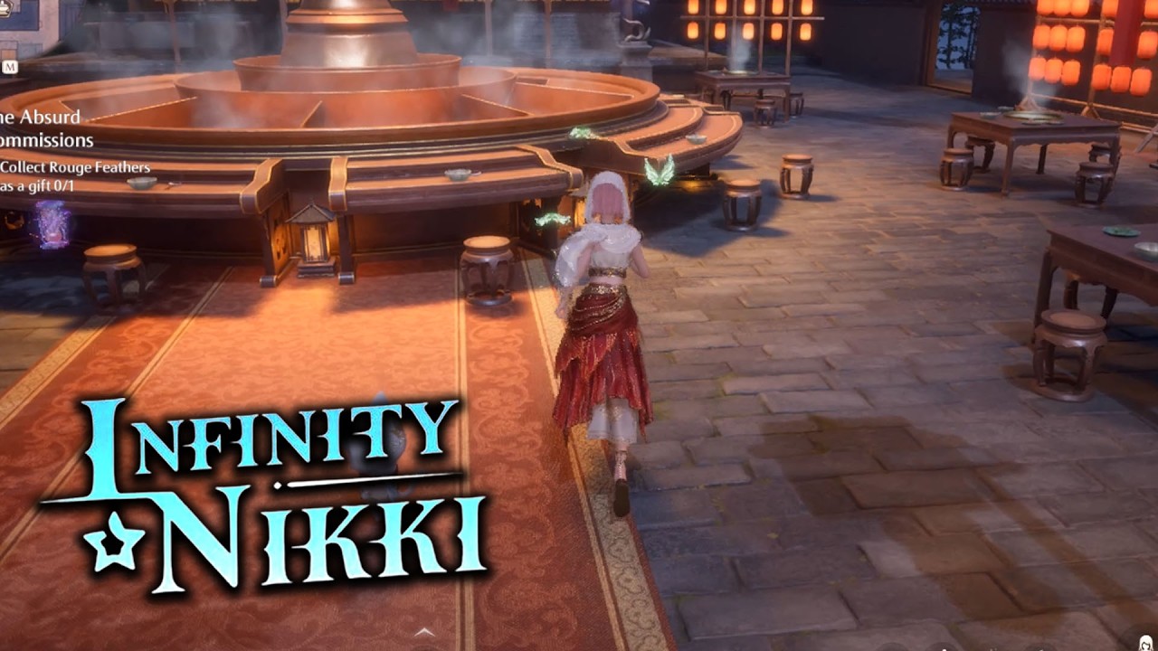 Collect Rouge Feathers as a gift — INFINITY NIKKI 2.2 (WANXIANG REALM ...
