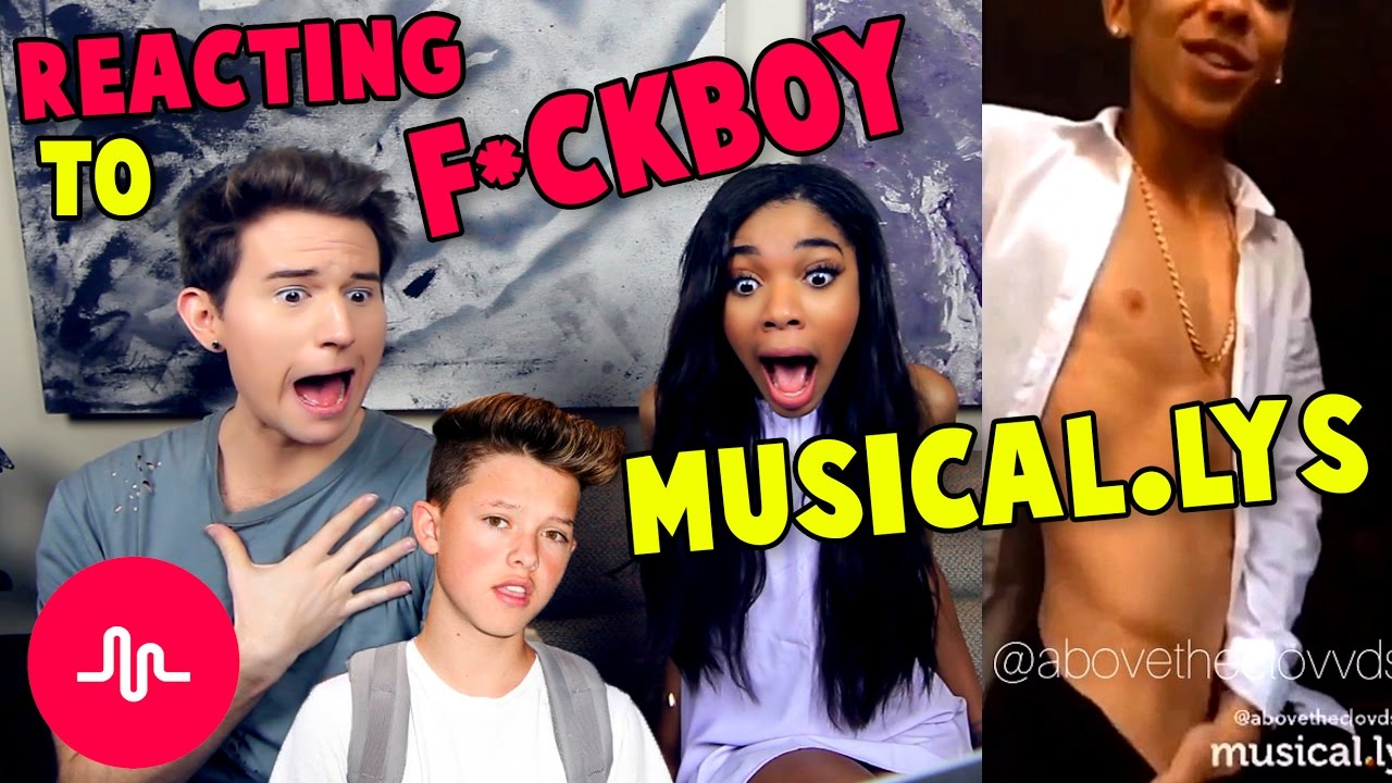 REACTING TO CRINGEY F*CKBOY MUSICAL.LYs - YouTube