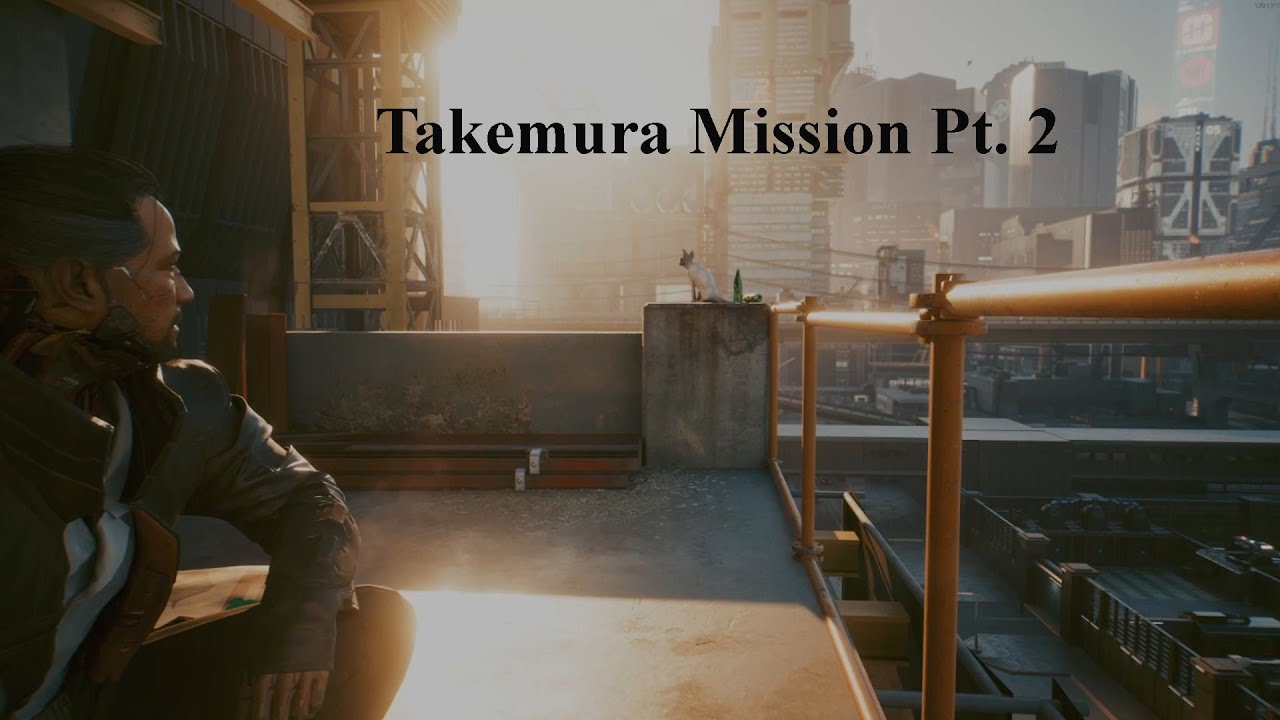 Cyberpunk 2077 Gameplay Takamura mission Oda Boss Fight (RTX 4090 ...