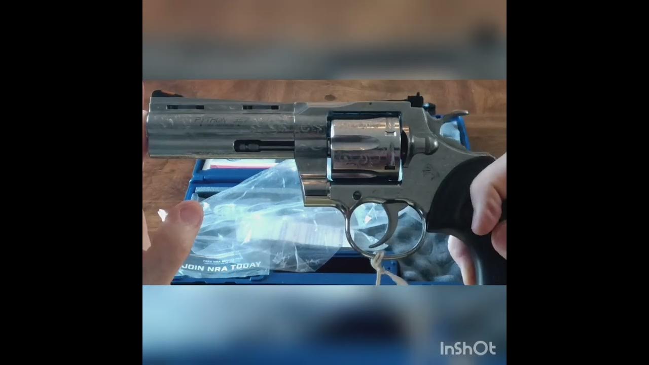 Colt Custom Shop Python Factory Armory Style C+ Engraved 4.25 barrel ...