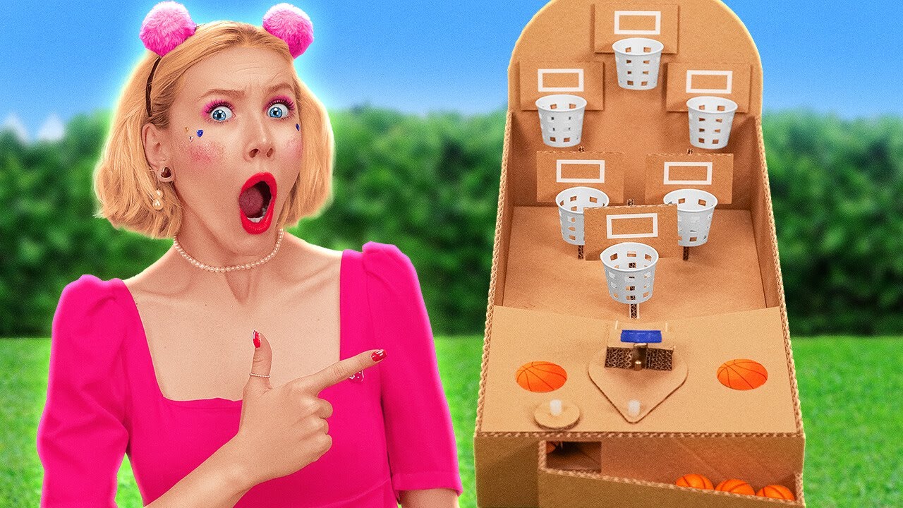 DIY CARDBOARD MAGIC 🌟 Create an Epic Playground from Paper! Fun & Easy ...