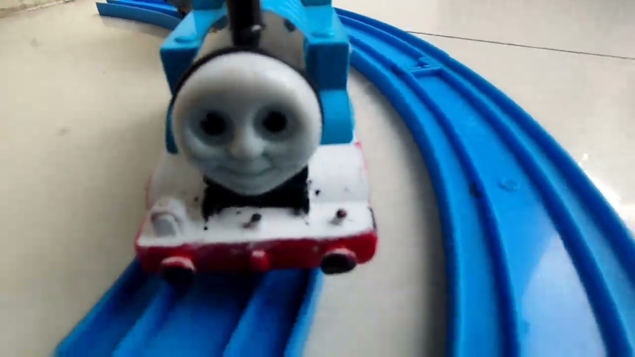 crash compilation tomy thomas remake - YouTube