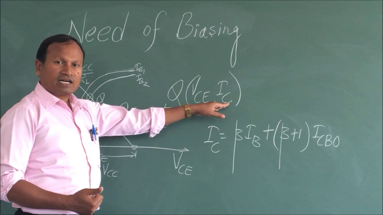 Need of Biasing in Transistor - YouTube