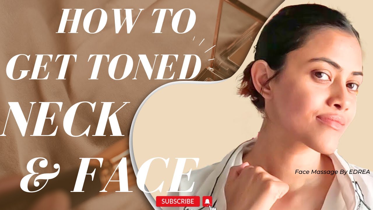 HOW TO GET TONED NECK & FACE | LYMPHATIC DRAINAGE MASSAGEFOR FACE ...