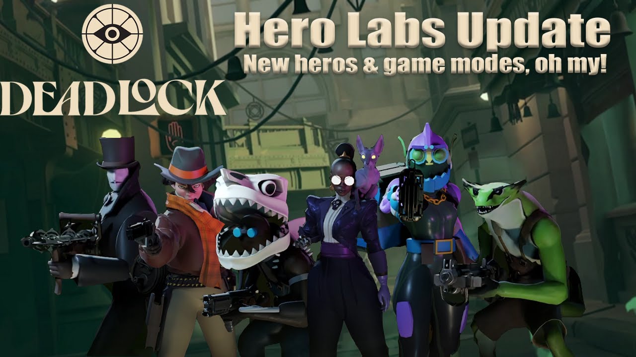 DEADLOCK HERO LABS UPDATE FIRST LOOK (NEW HEROS DEEP DIVE & NEW GAME MODE NEWS) - YouTube